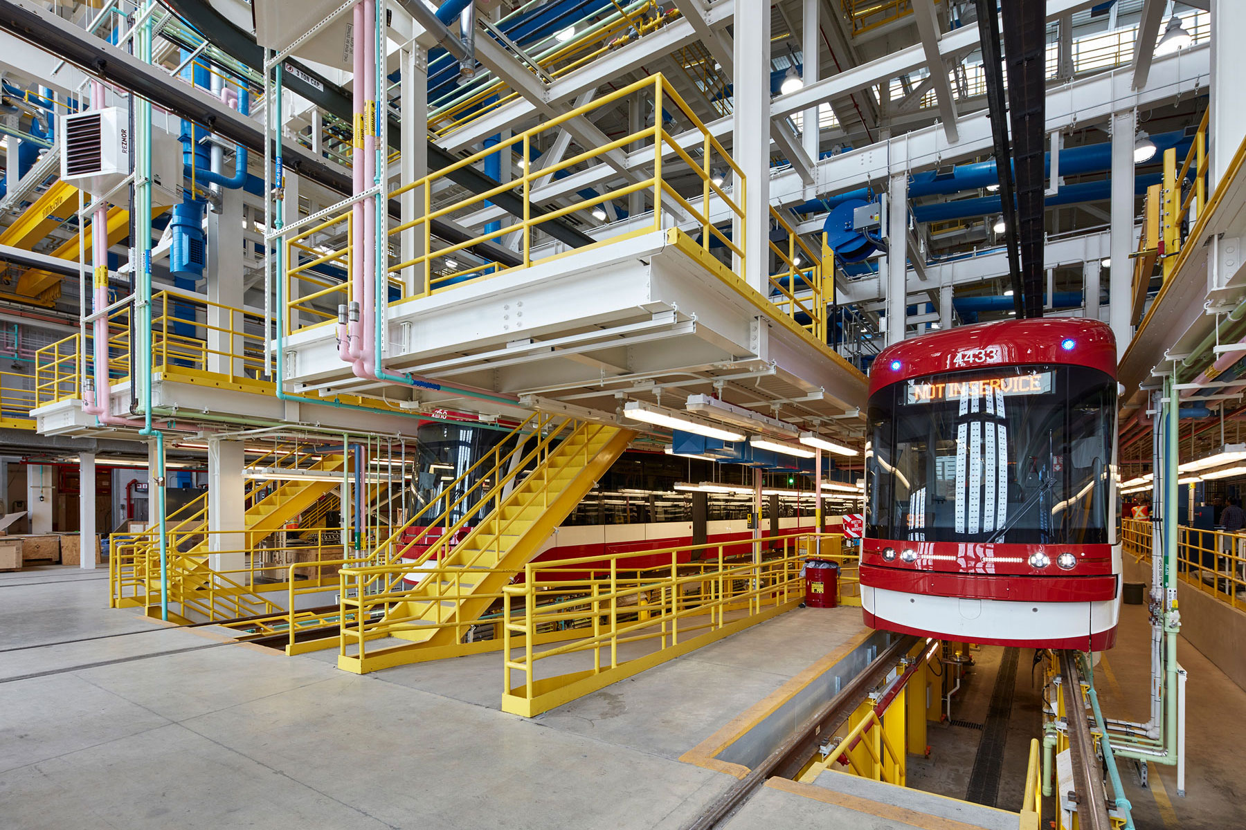 TTC Leslie Barns LRV Maintenance Facility - Strasman Architects Inc.